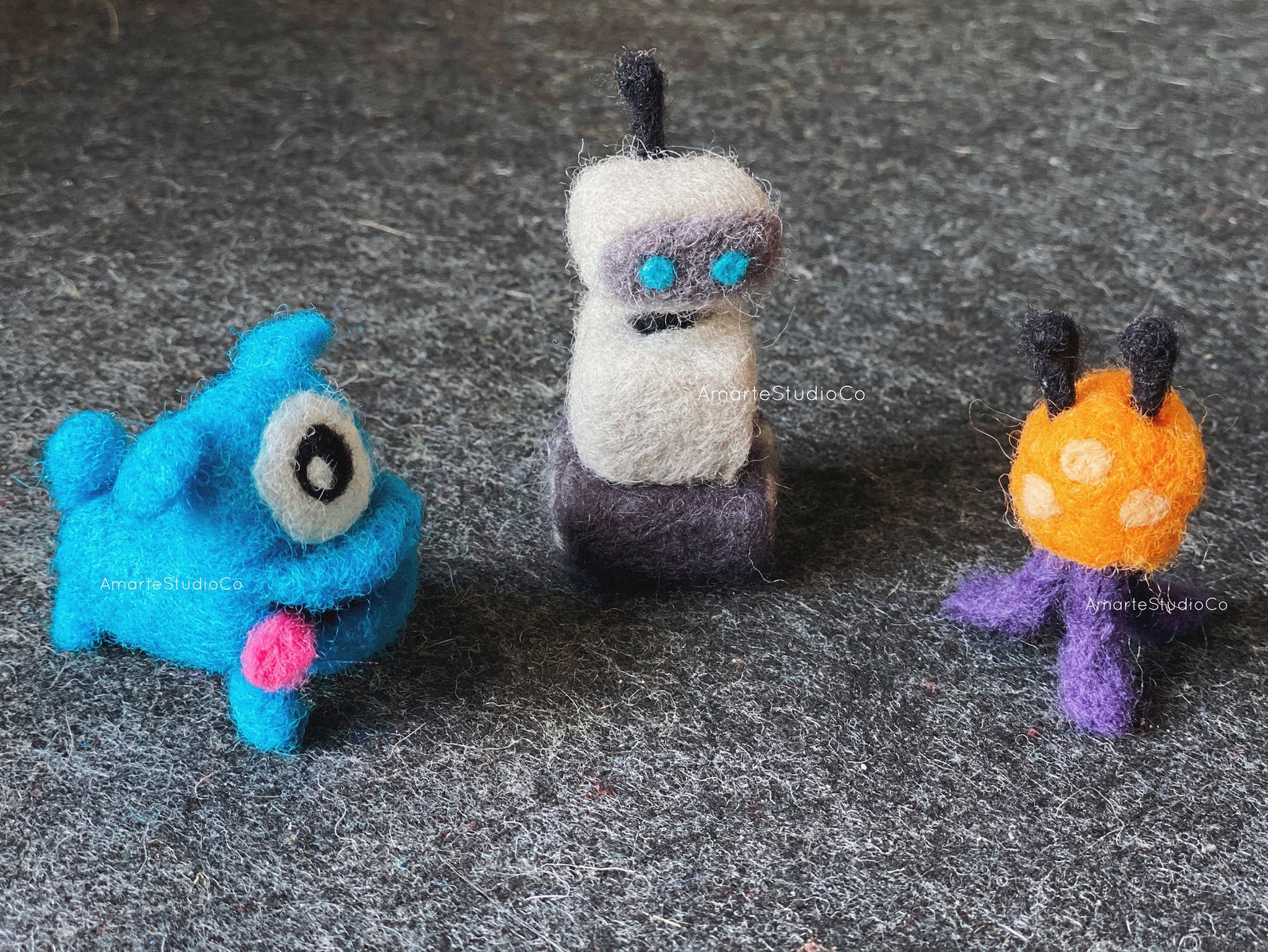 Among Us Alien Blue Dog Wool Plushie and Other Pets - Etsy Israel