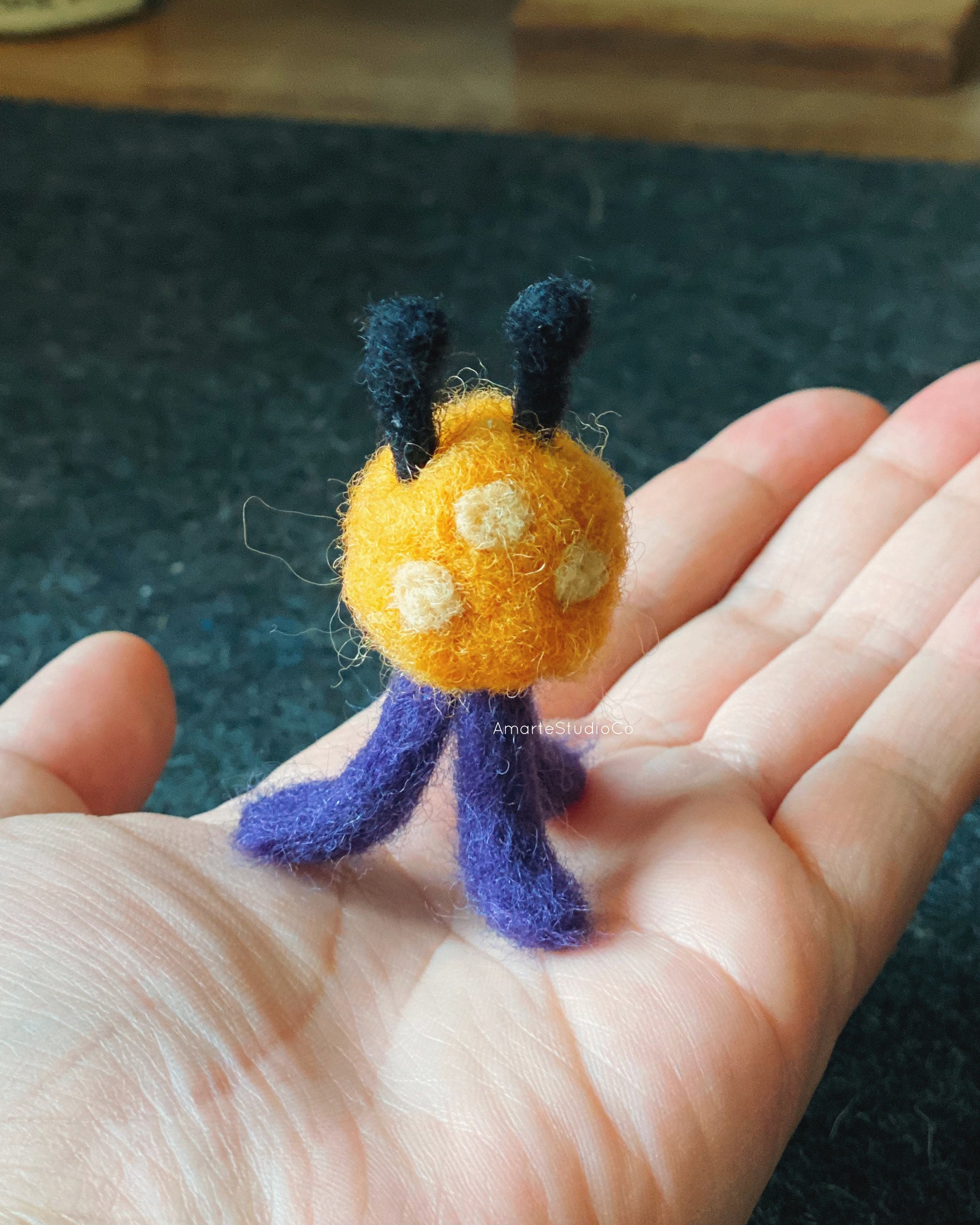 Among Us Alien Blue Dog Wool Plushie and Other Pets - Etsy Israel