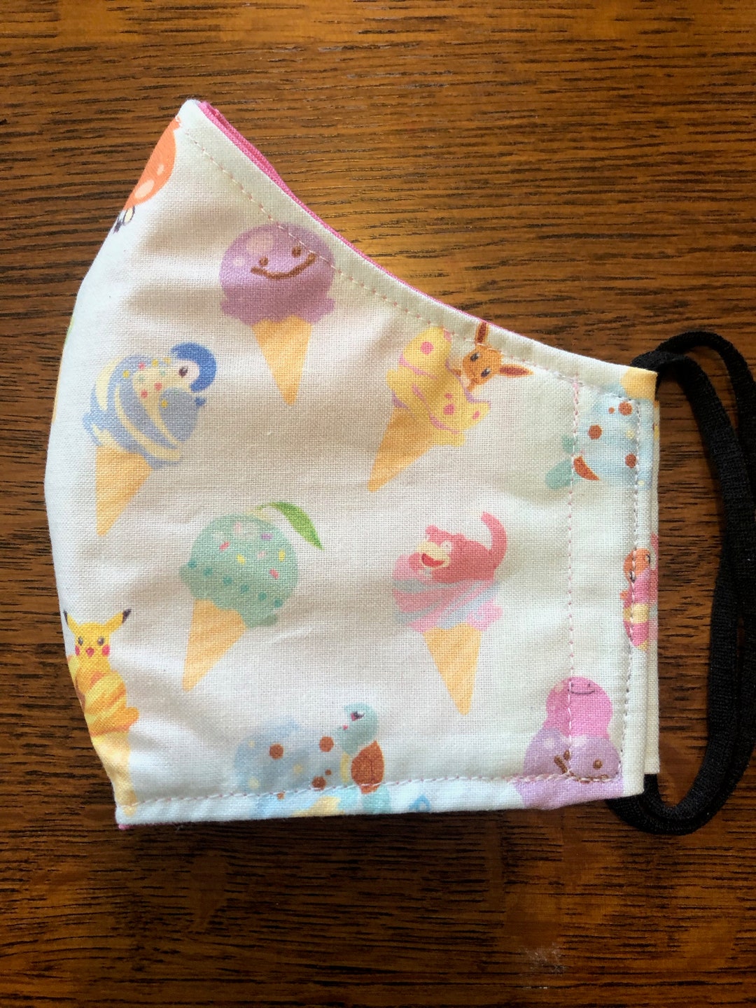 Monsters Ice Cream Face Mask, Women's/ Teen - Etsy