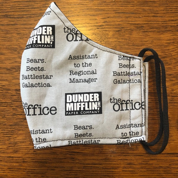 The Office Face Mask - Etsy