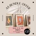 Chose Any Kate Fox Design Print, Print Bundle, Vintage Wall Art ...