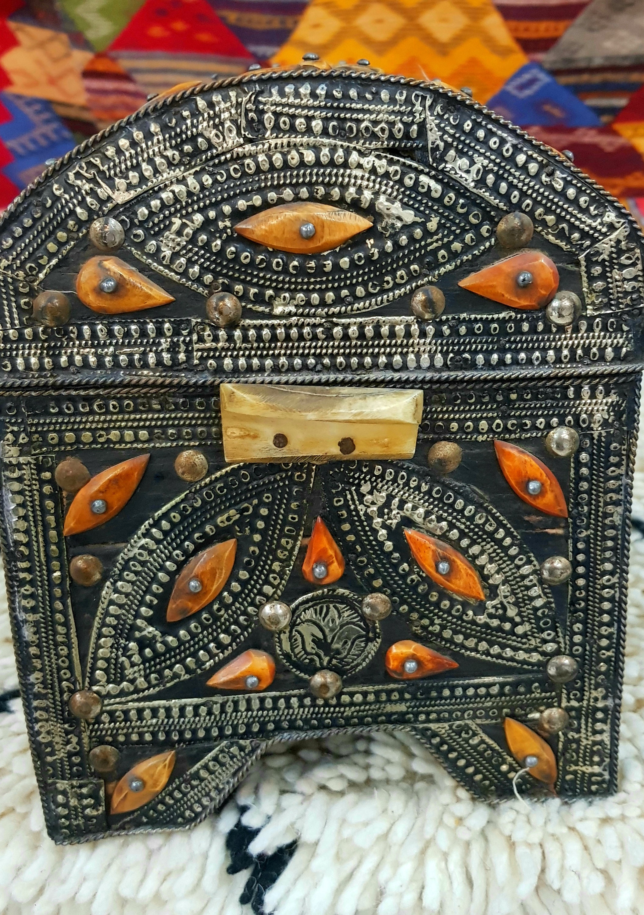 Old Box, Vintage Cedar, Wood Chest, Berber Wooden Chest, Moroccan ...