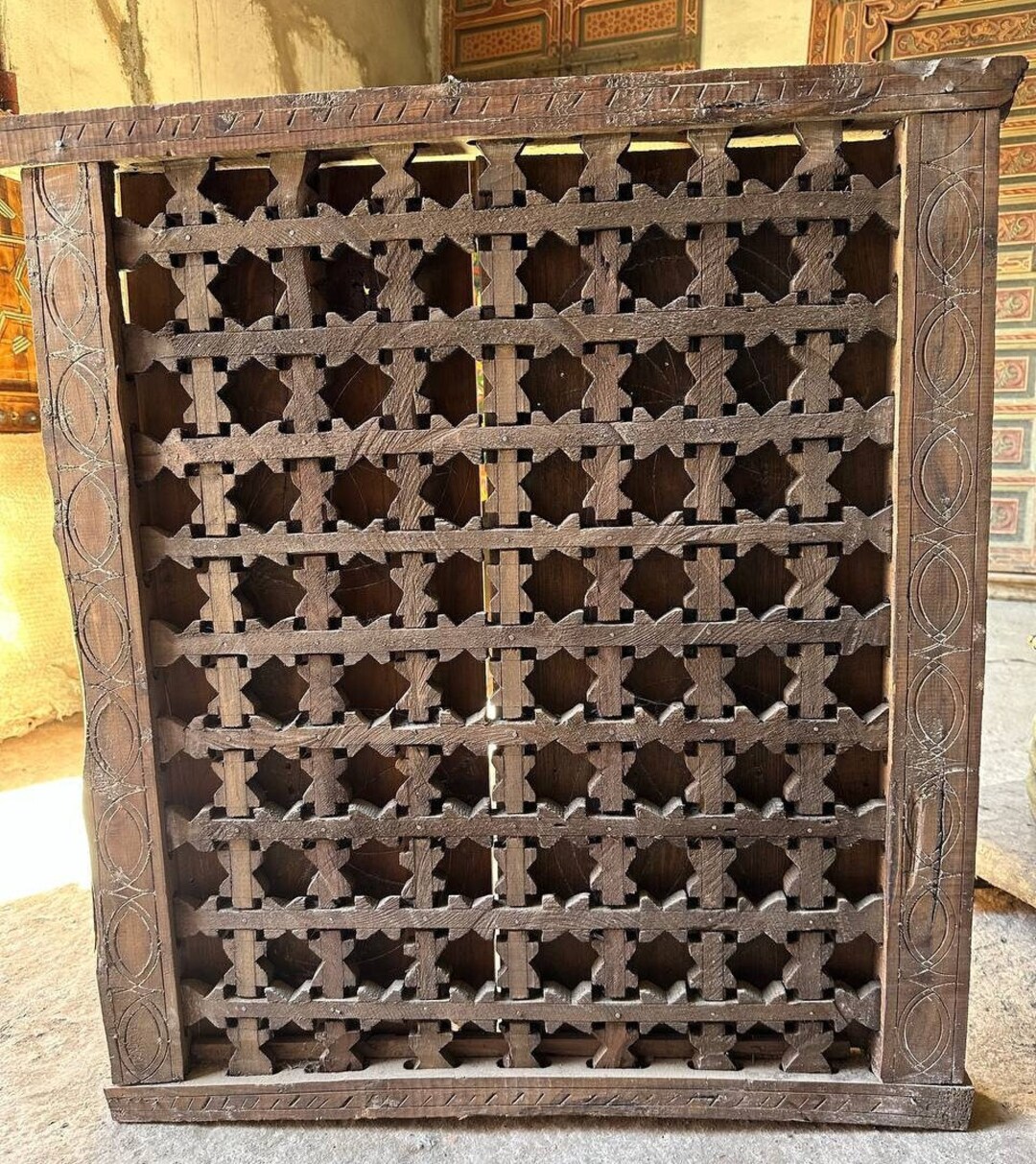 Moroccan Window,vintage Berber Style Window Antique, Authentic Window ...