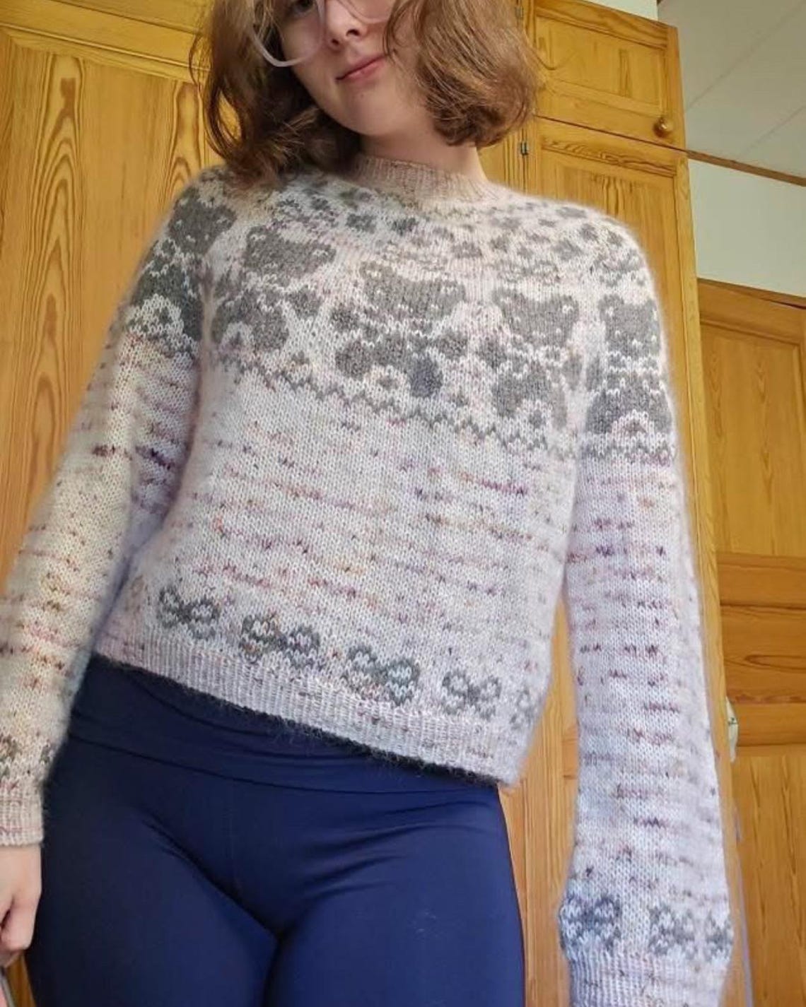 Beary Cute Sweater Knitting Pattern - Etsy