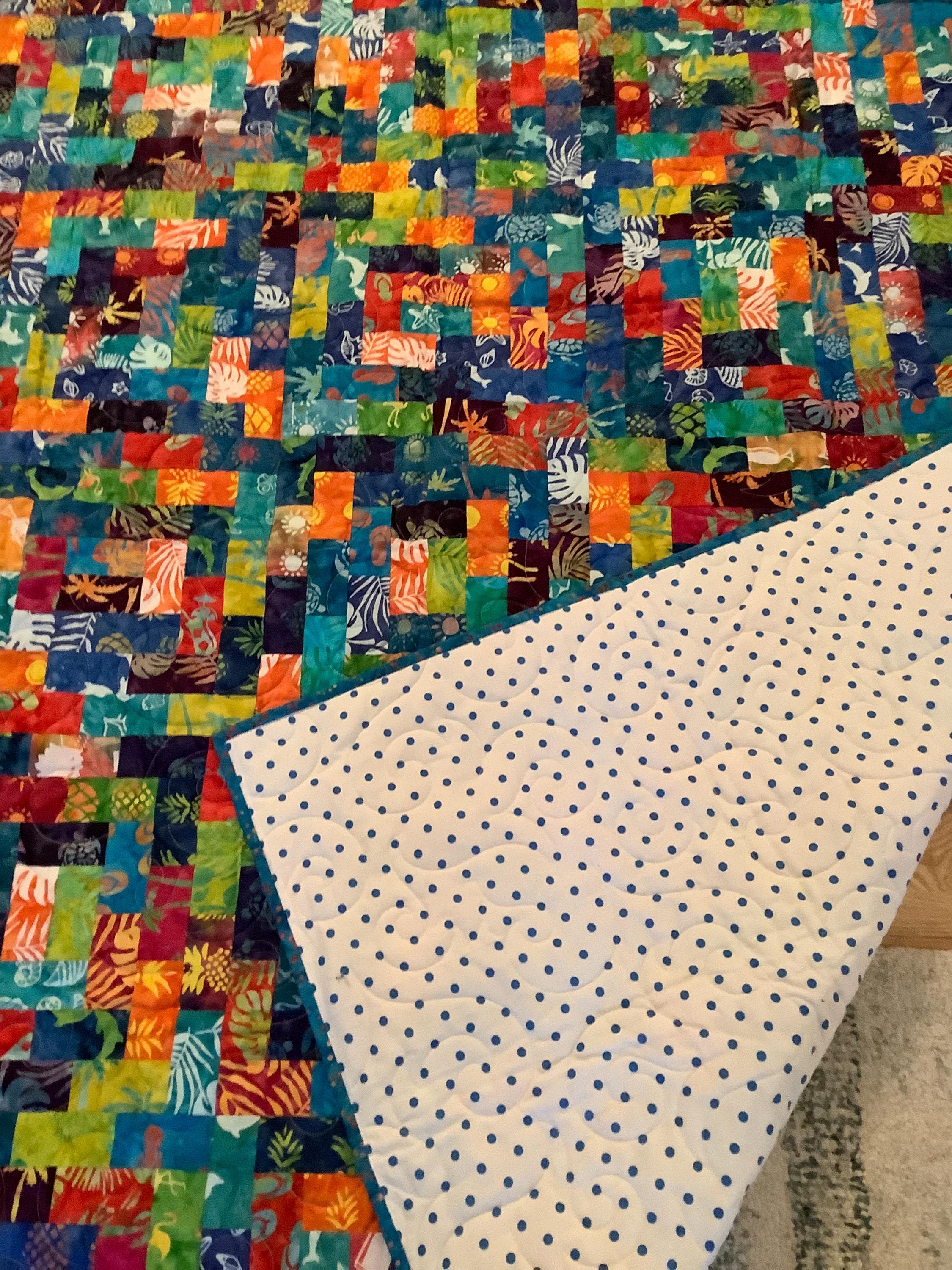 Handmade 'potato Chip' Quilt - Etsy