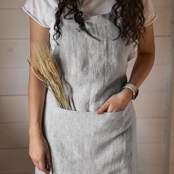 Linen Apron - Etsy
