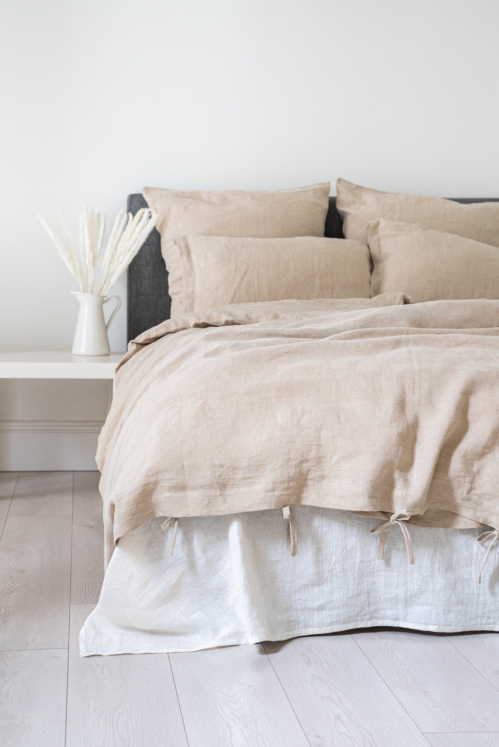 Natural Linen Comforter Cover. Queen King Twin Double Linen - Etsy