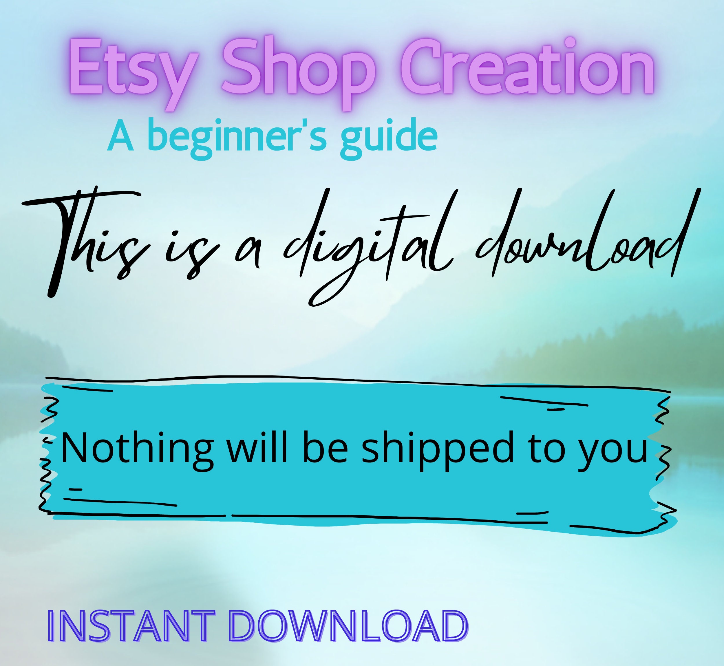 Etsy Shop Set up How-to Video Listing Tips 5 Checklists 3 Templates ...
