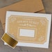 Golden Ticket Scratch off Card, Greeting Card, Birthday Card, Surprise ...