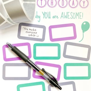 HAPPY BIRTHDAY CARD Personalized Birthday Scratch Off Reveal - Etsy