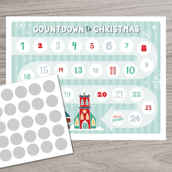 Diy Advent Calendar - Etsy
