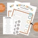 Scratch off Weekly Chore Chart 2 Pk, Kids Chore Chart, Reward Chart ...