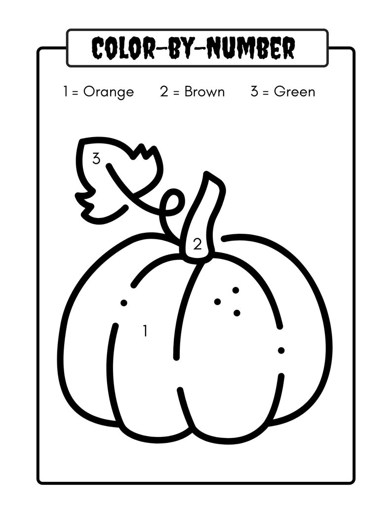 Halloween Busy Binder Printable Activities for Preschool - Etsy