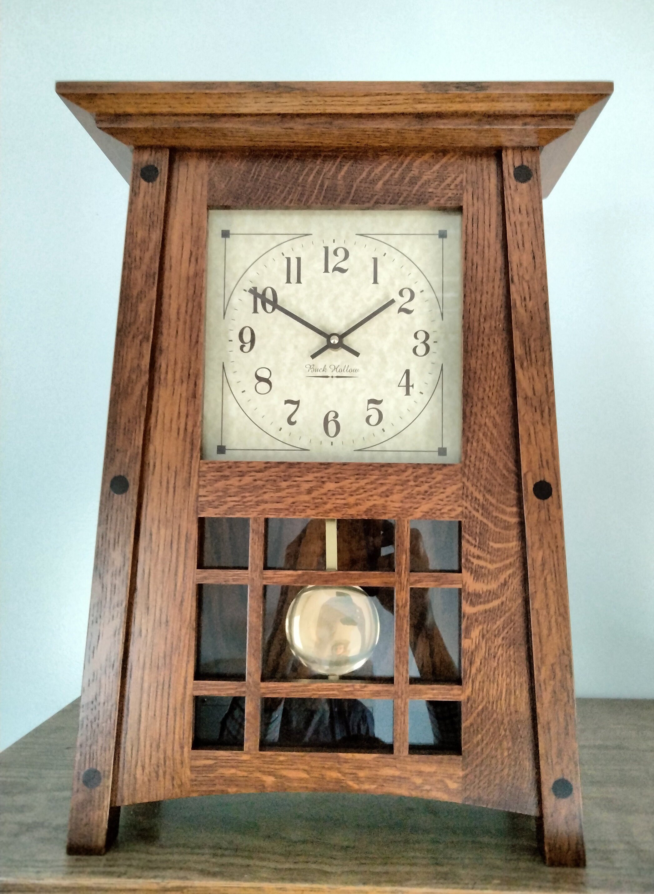 Mantle Clock Amish Crafted - Etsy
