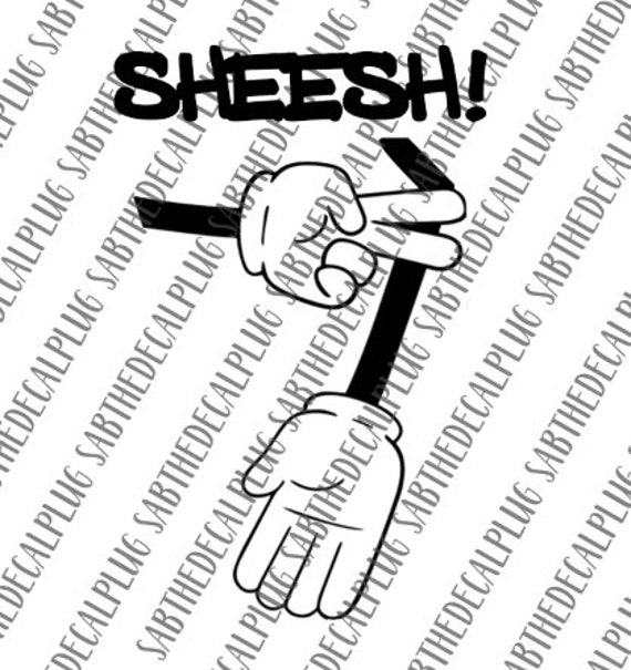 Sheesh With Arms Decal Truck Decal Truck Club Decal | Etsy