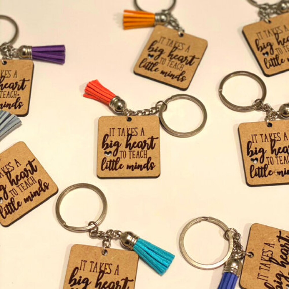 Personalized teacher key chains coach key chains custom | Etsy