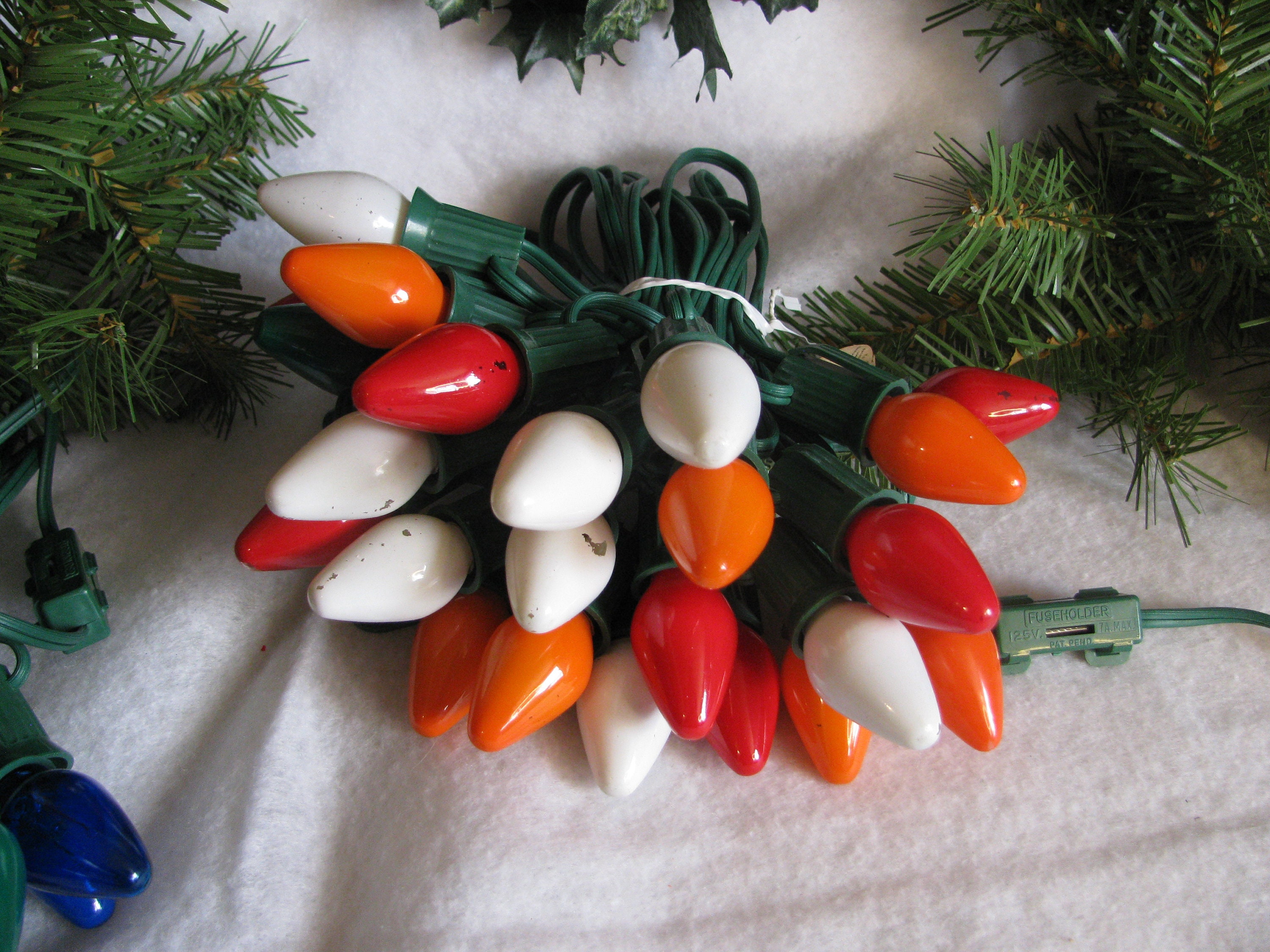 Vintage Holiday Light Sets-ge and Noma-indoor and Outdoor-multi Color ...