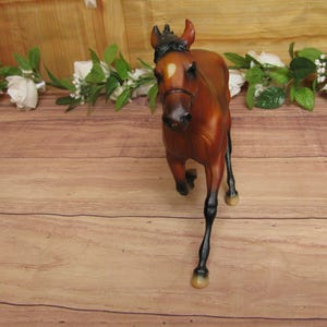 Dan Patch Famous Standardbred Pacer-breyer 1990 Bay Stallion Model 819 ...
