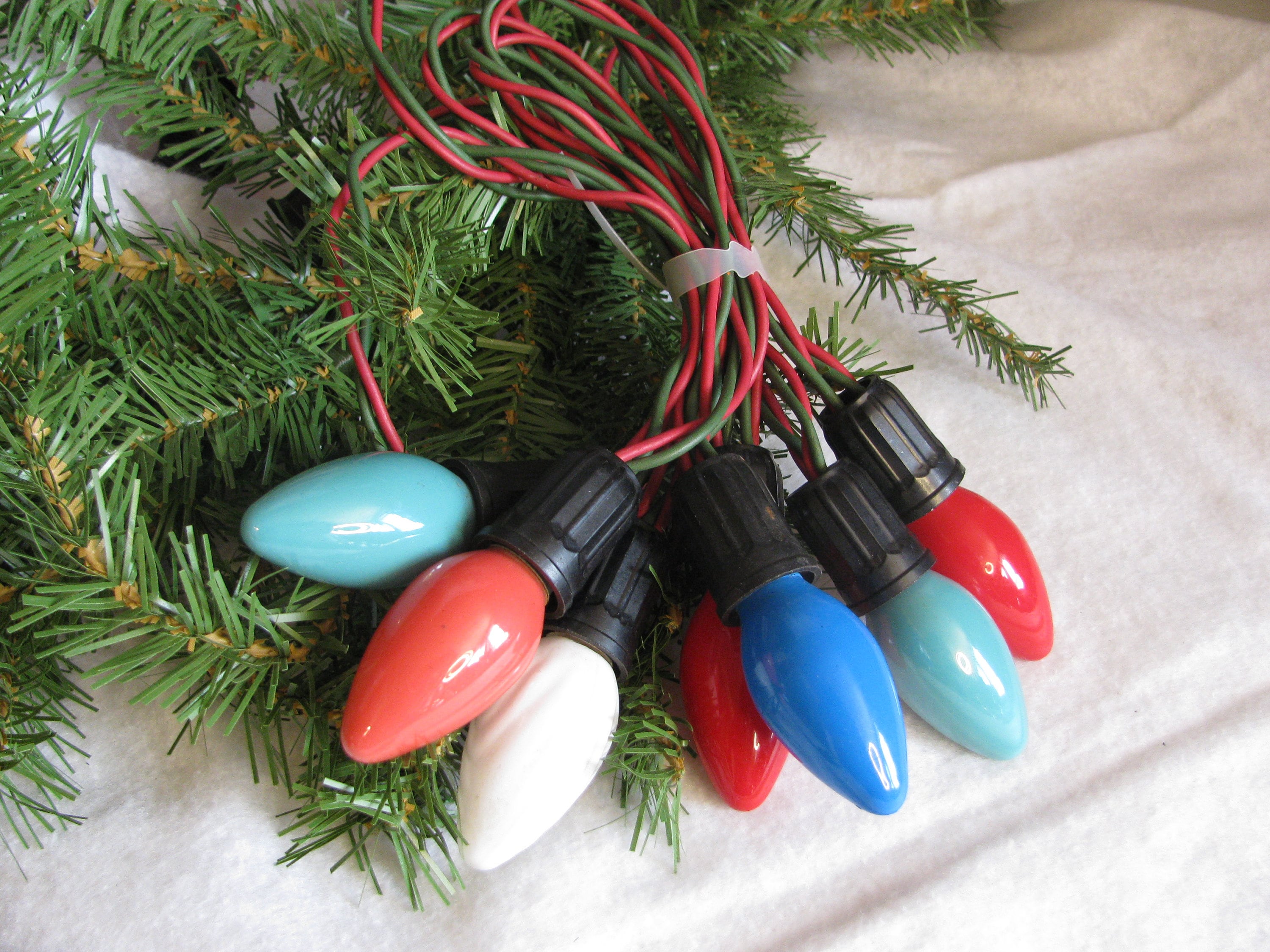 Vintage Holiday Light Sets-ge and Noma-indoor and Outdoor-multi Color ...