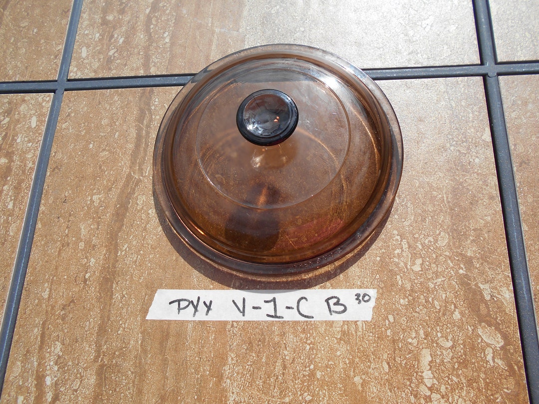 Vintage Amber Corning Ware Visions Ware Pyrex Replacement Lids - Etsy