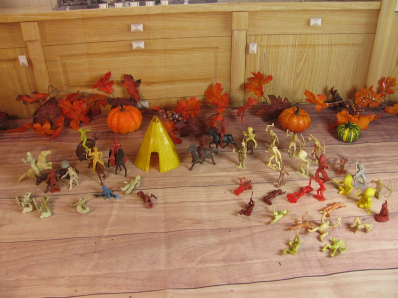 Vintage Marx Wild West Fort Dearborn Playset-original 1950s Edition-tin ...