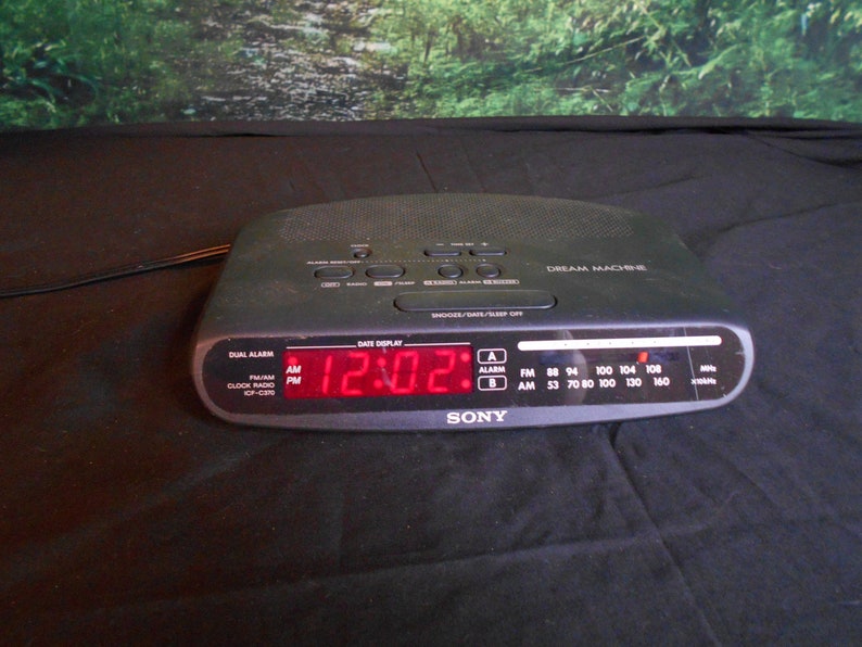 Vintage Sony Dream Machine FM/AM Digital Clock Radio-model - Etsy
