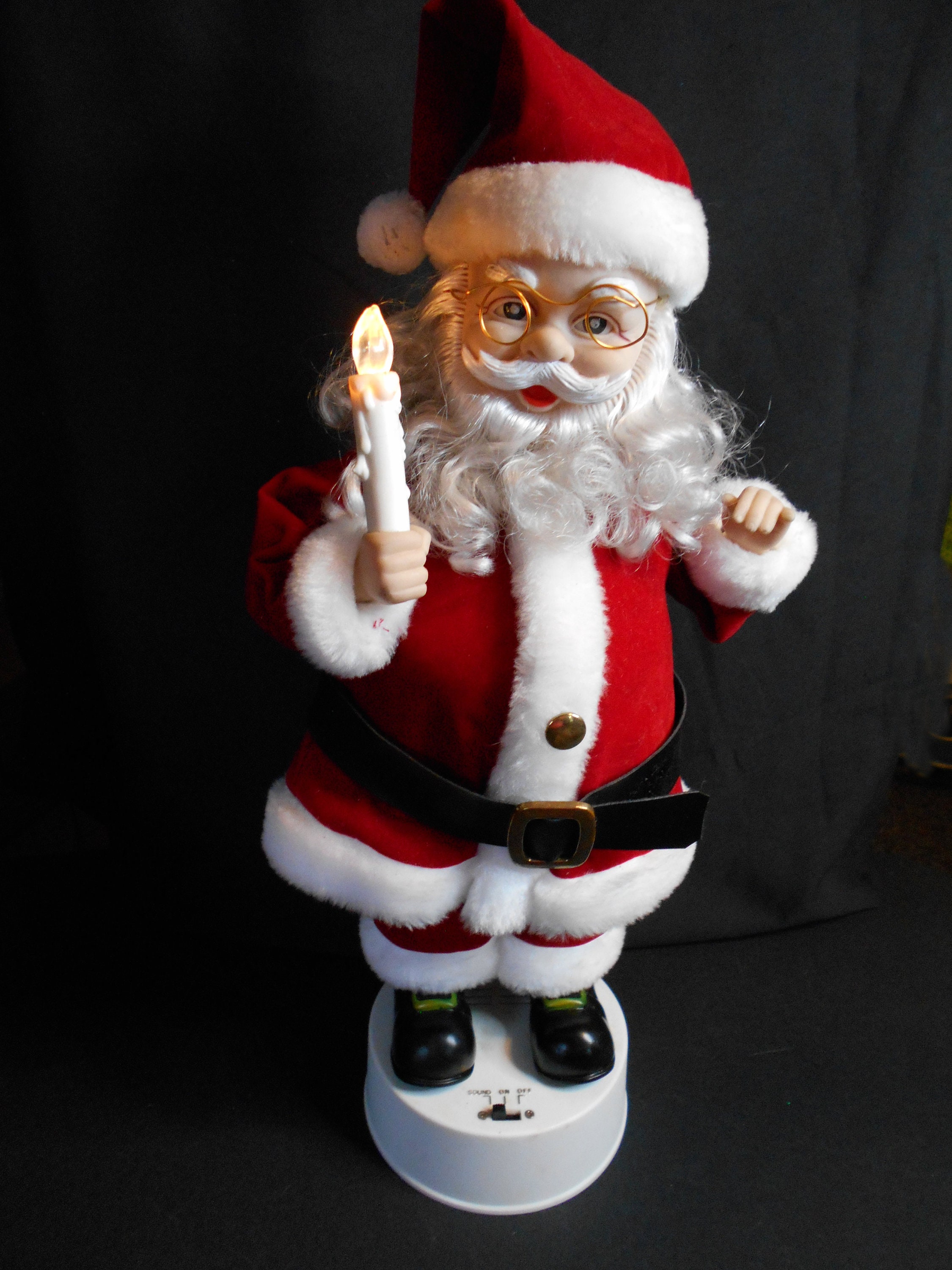 Vintage Telco Animated Santa Claus-working Animated - Etsy