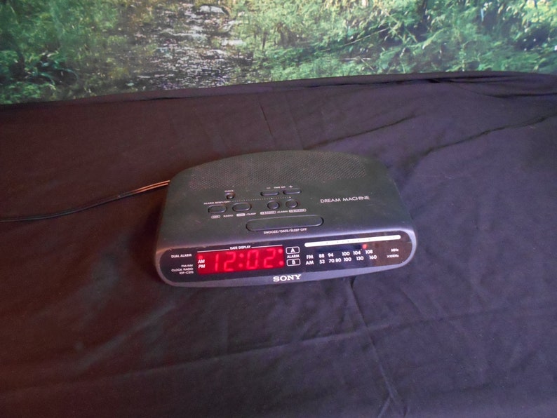 Vintage Sony Dream Machine FM/AM Digital Clock Radio-model - Etsy