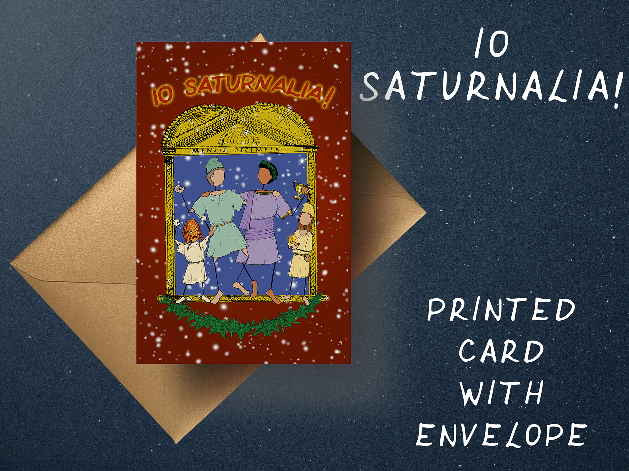 Happy Saturnalia Cards