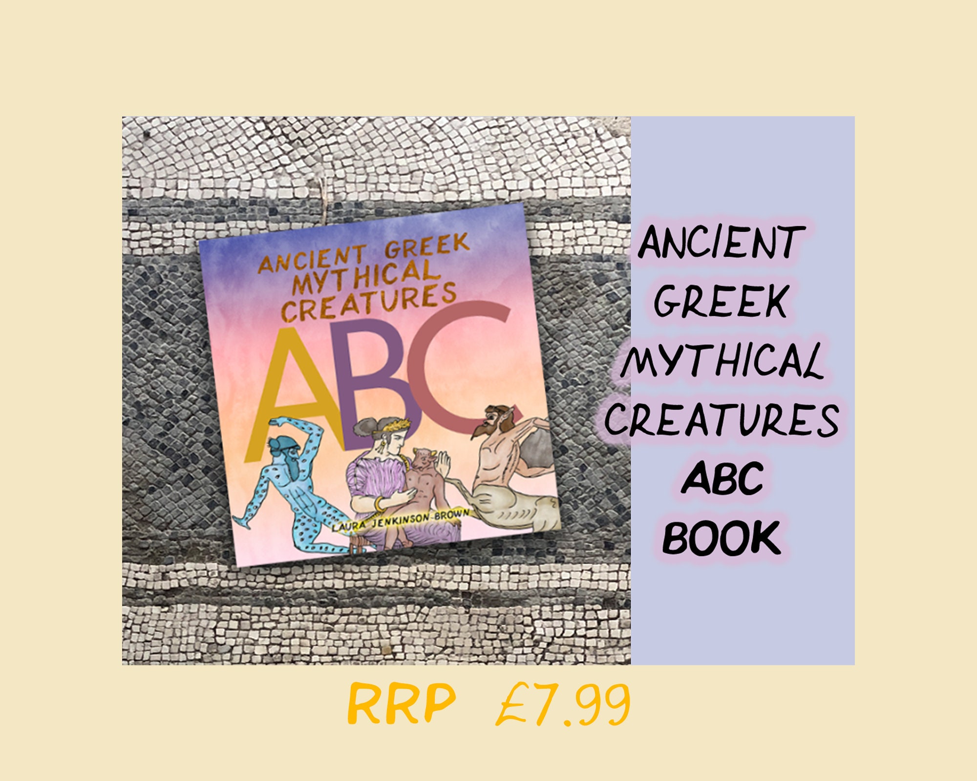 Ancient Greek Mythical Creatures Colouring and ABC Christmas - Etsy