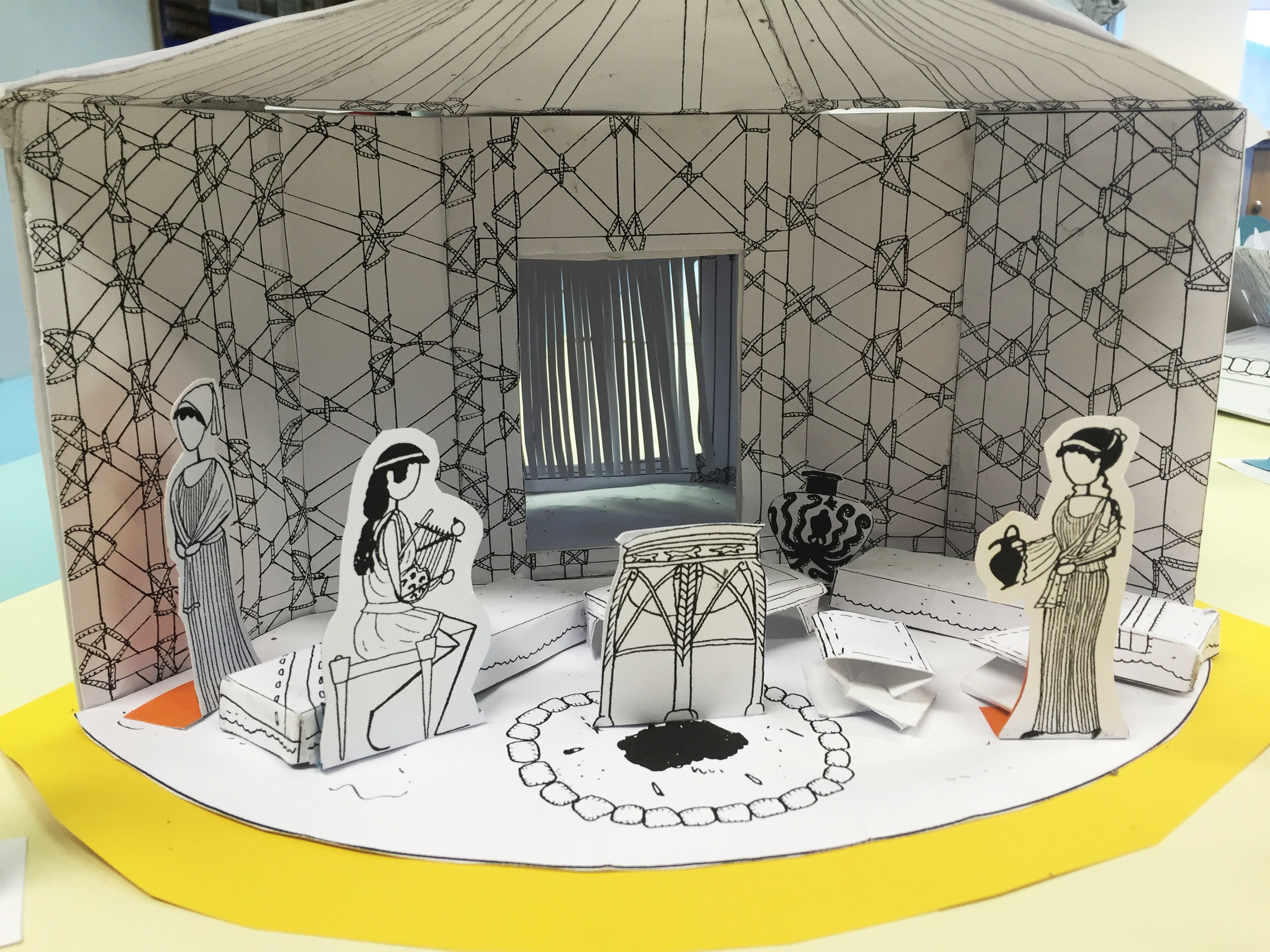 The Trojan War Paper Doll Playset - Download, Print and Build! - Etsy