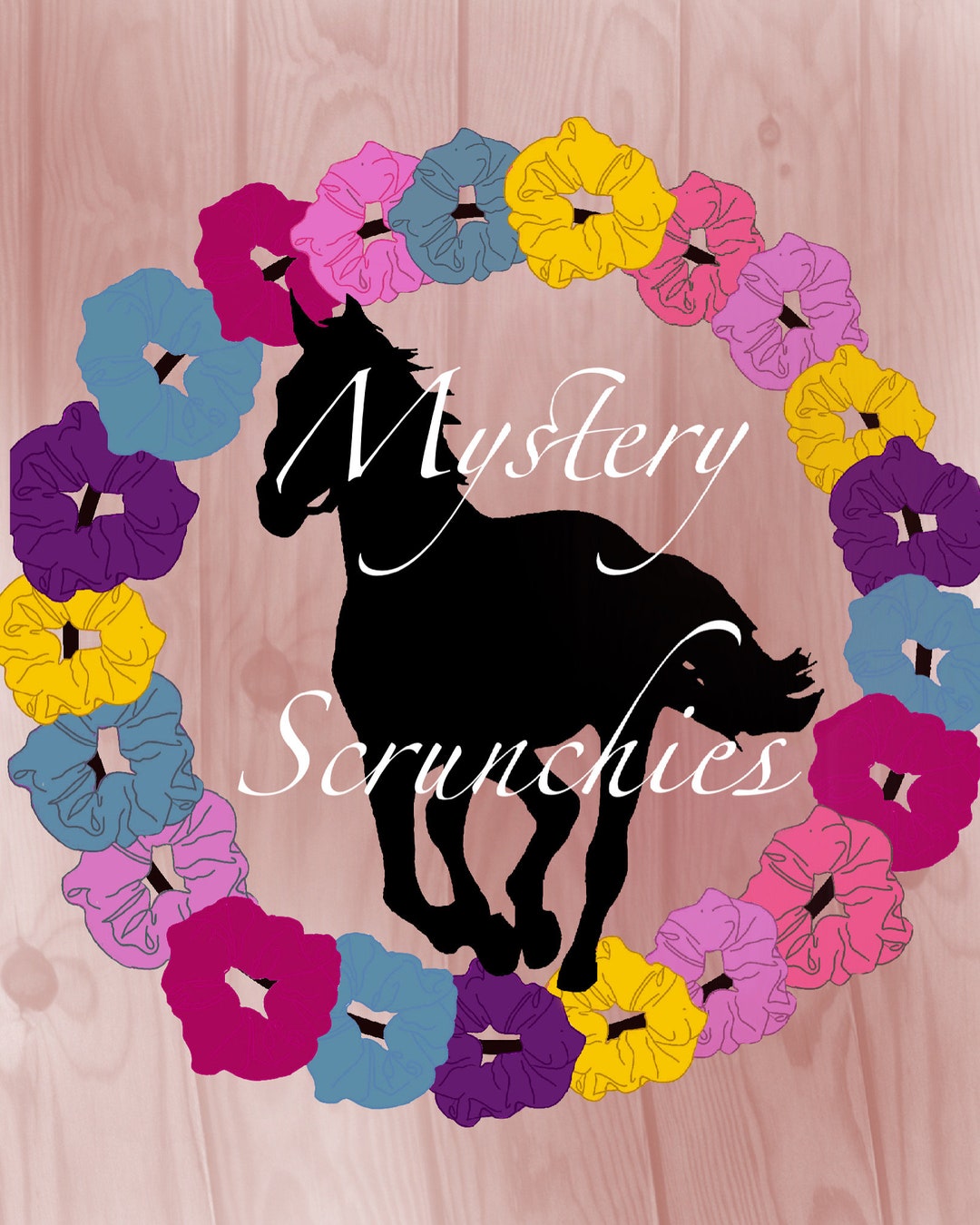 Mystery Horse Scrunchie 3 Pack - Etsy