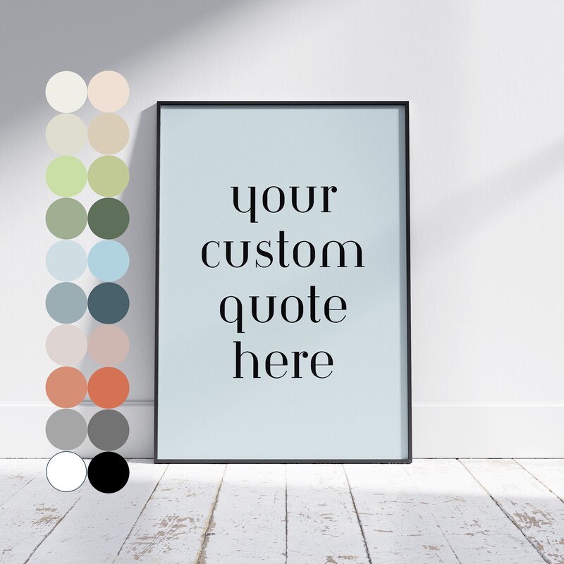 Custom Poster Sign - Etsy