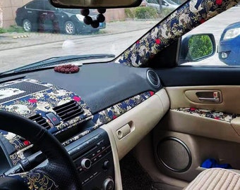 Jdm Auto Interior Self-adhesive Stickers DIY Car Modification Refit ...