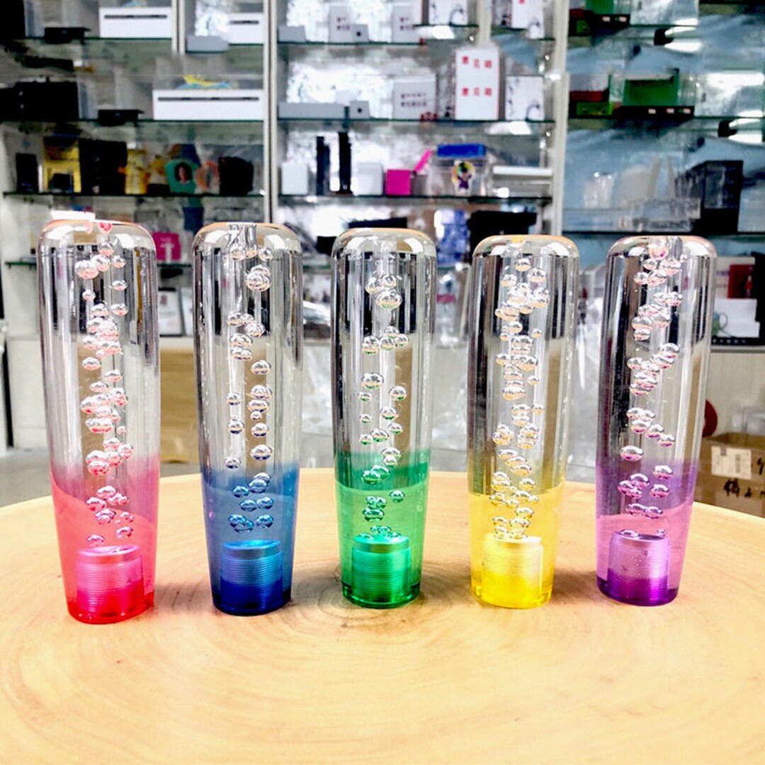 1pcs Acrylic Gear Head, Crystal Gear Lever,octagonal Two-color Gear ...