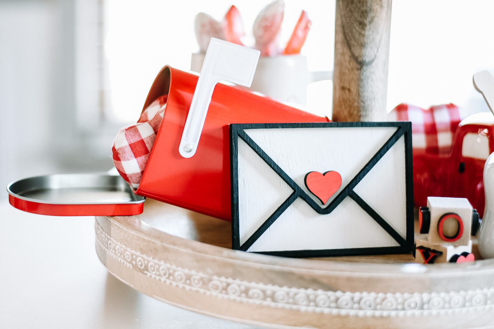 Valentine's Day Tiered Tray Decor Bundle - Etsy