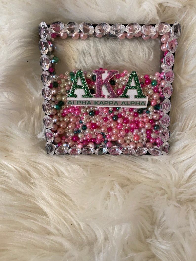 MTO Sorority Glam Diamond Accent Display - Etsy