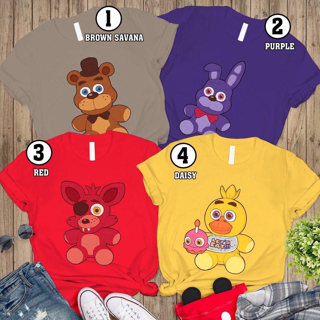 Five Nights at Freddy's Costume Halloween Shirt Five - Etsy