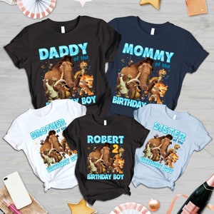 Ice Age Shirt Ice Age Birthday Shirt Ice Age Family Shirt - Etsy