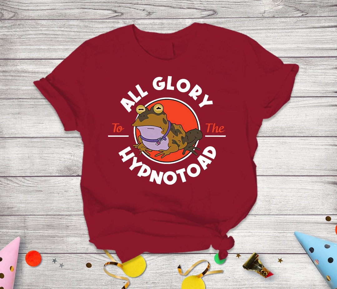 All Glory to the Hypno Toad Vintage Tshirt Futurama Hypnotoad - Etsy