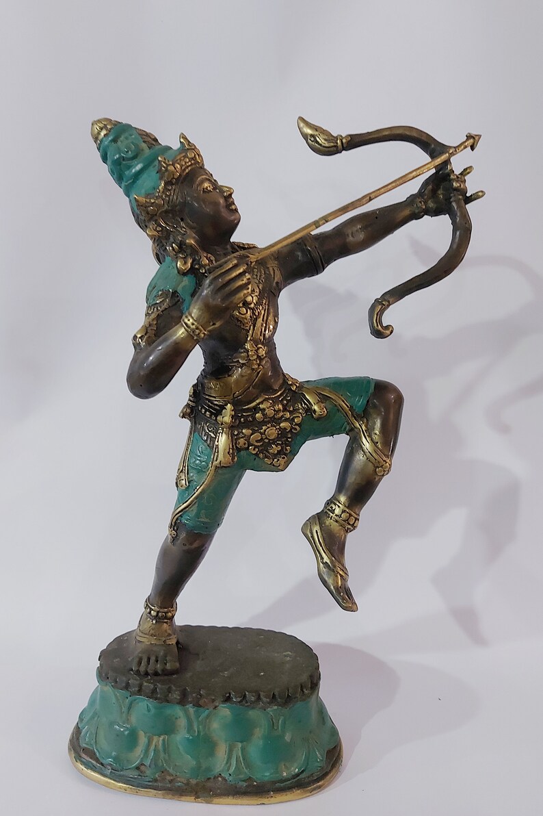 Arjuna Statue , Arjuna Bronze , Statue Bronze Sculpture of Arjuna ...