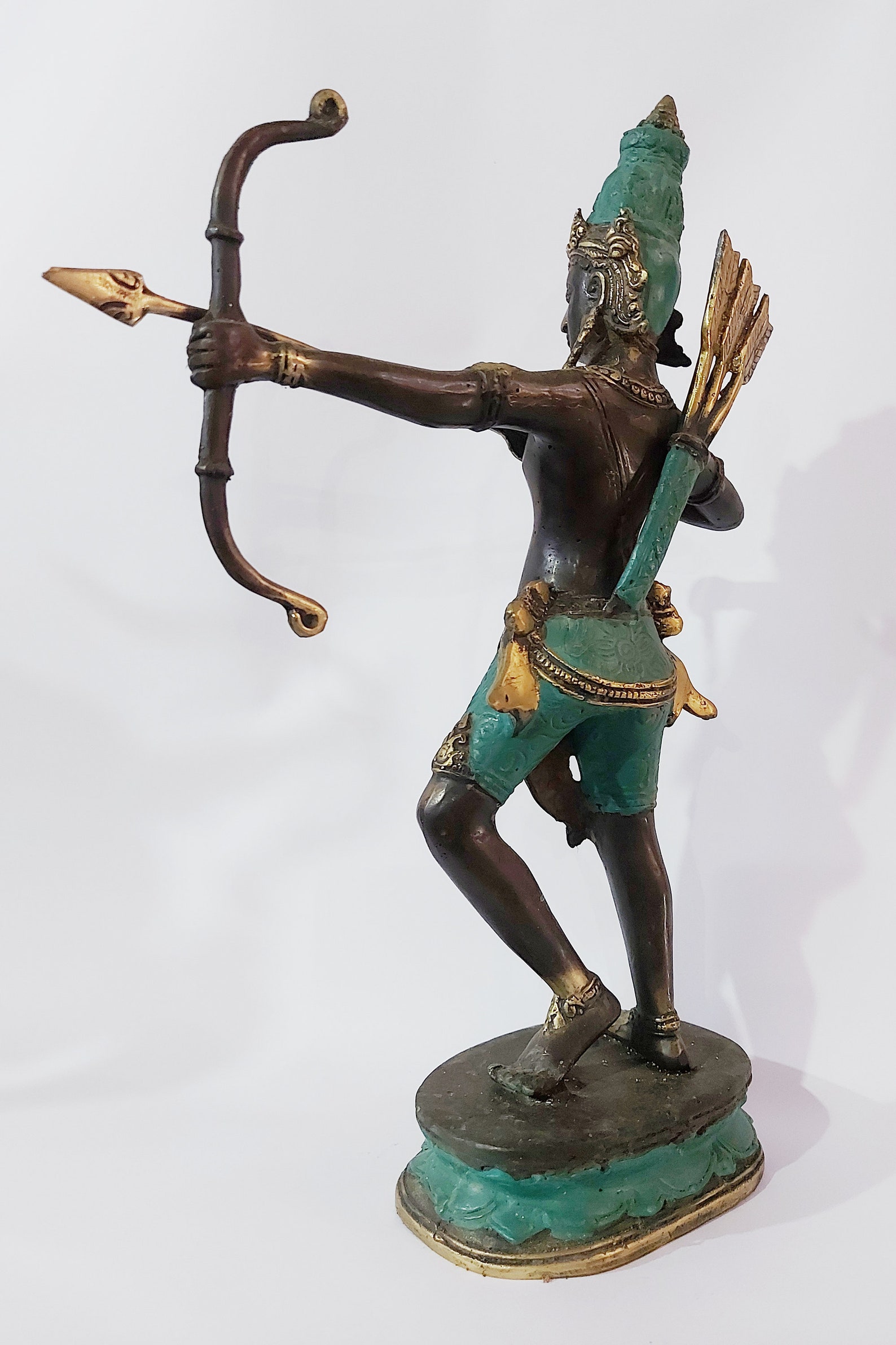 Arjuna Statue , Arjuna Bronze , Statue Bronze Sculpture of Arjuna ...
