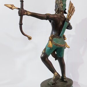 Arjuna Statue , Arjuna Bronze , Statue Bronze Sculpture of Arjuna ...