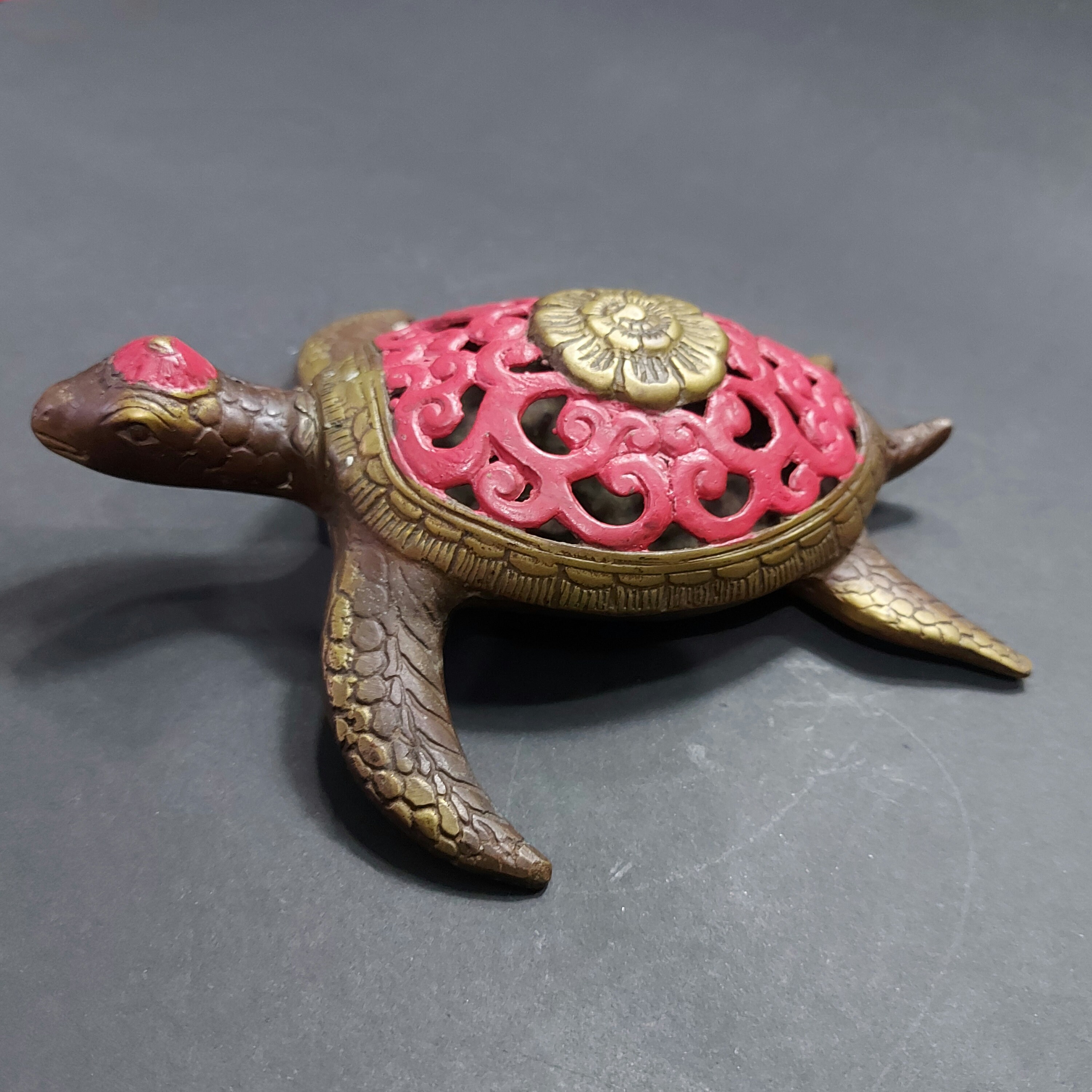 Turtle Bronze tortoise statuette bronze turtle figurine | Etsy