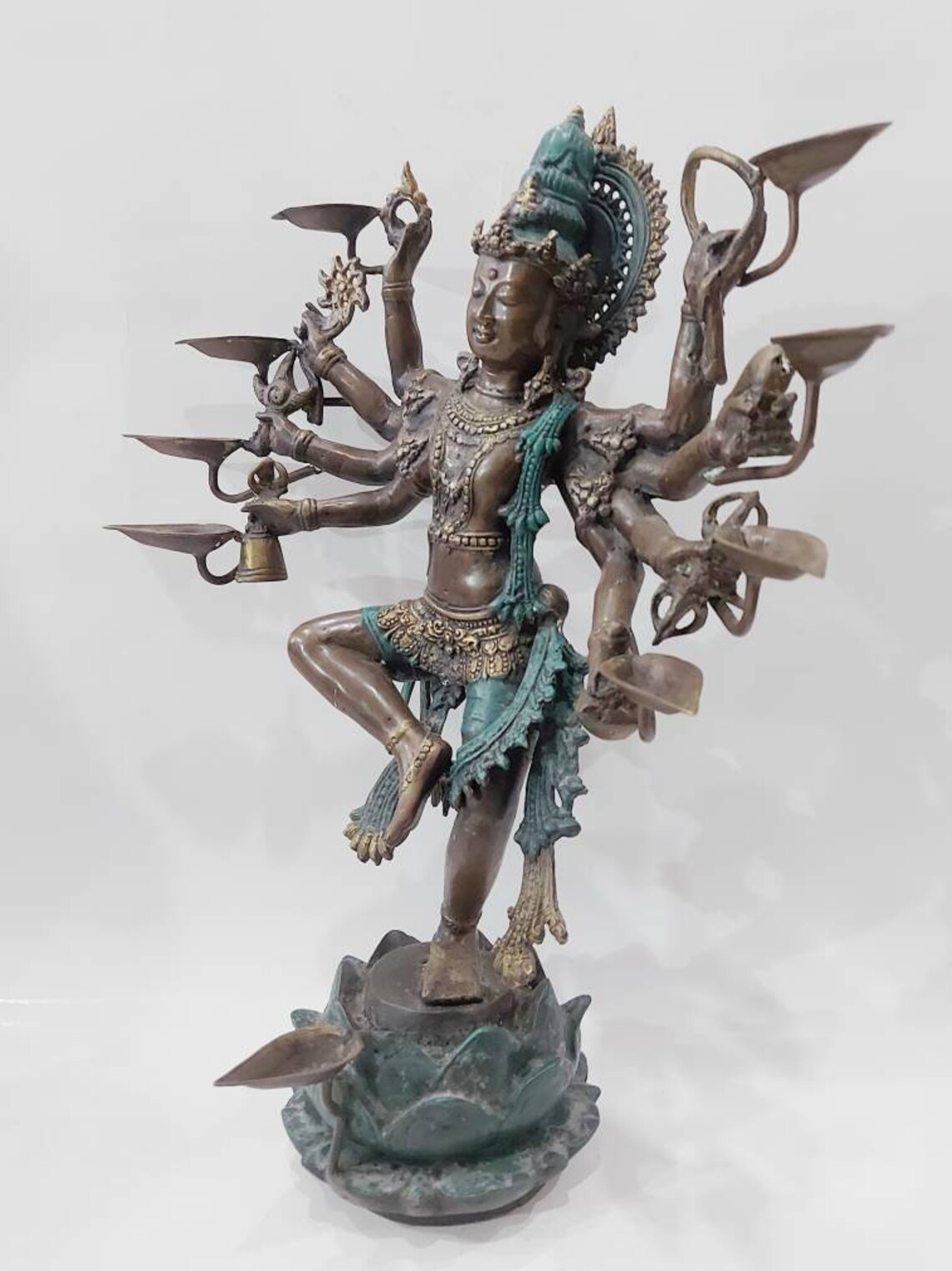 8 Armed of Lord Krishna Statue, Lord Krishna Statue, Hare Krishna, God ...