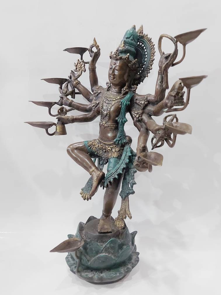 8 Armed of Lord Krishna Statue, Lord Krishna Statue, Hare Krishna, God ...