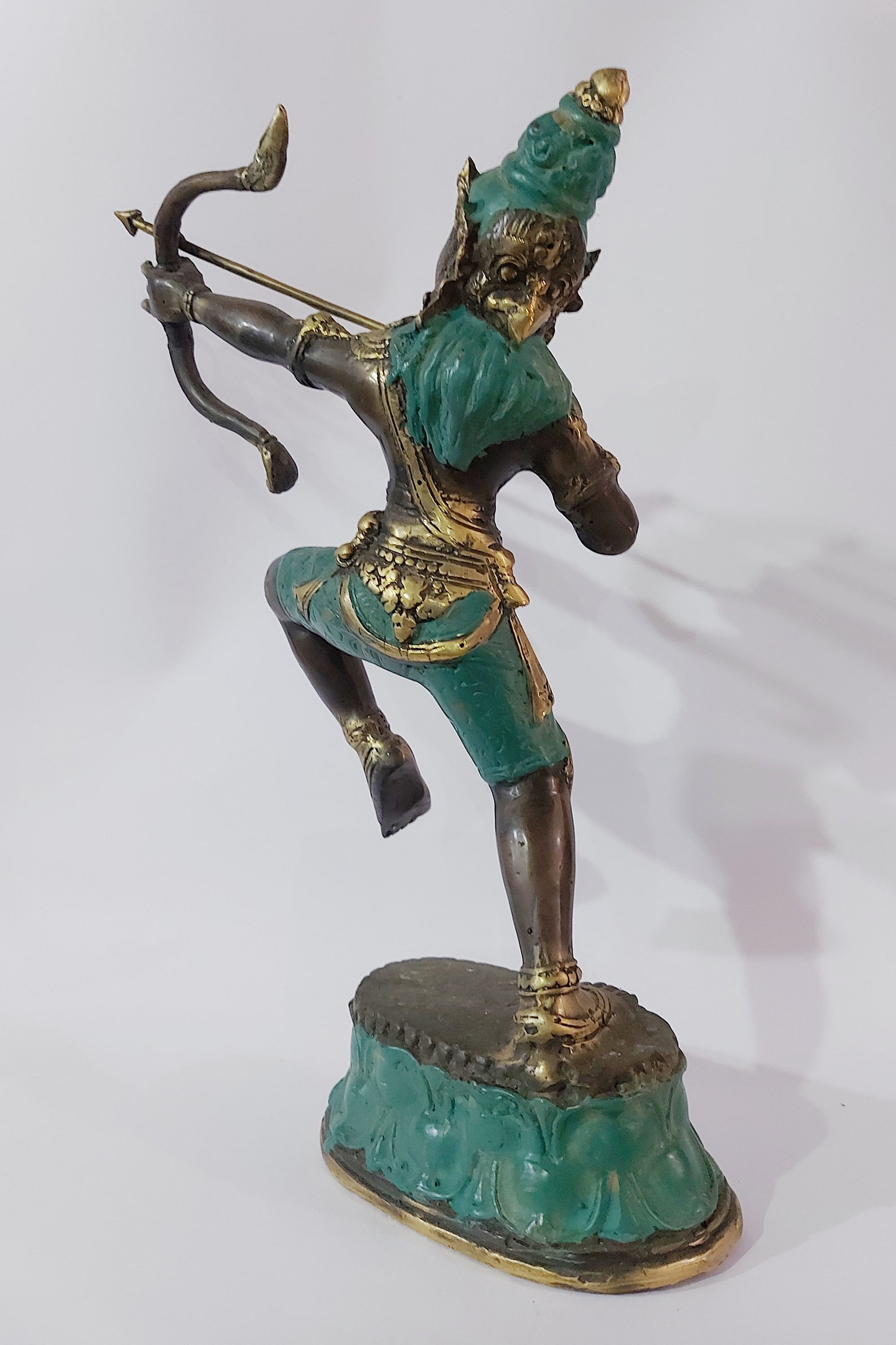 Arjuna Statue , Arjuna Bronze , Statue Bronze Sculpture of Arjuna ...