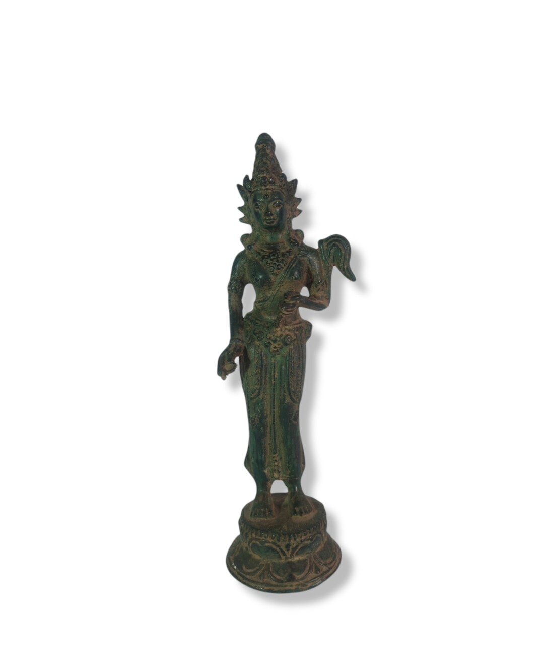 Sri Goddess , Sri Goddess Sculpture , Goddess Figurine , Bronze ...
