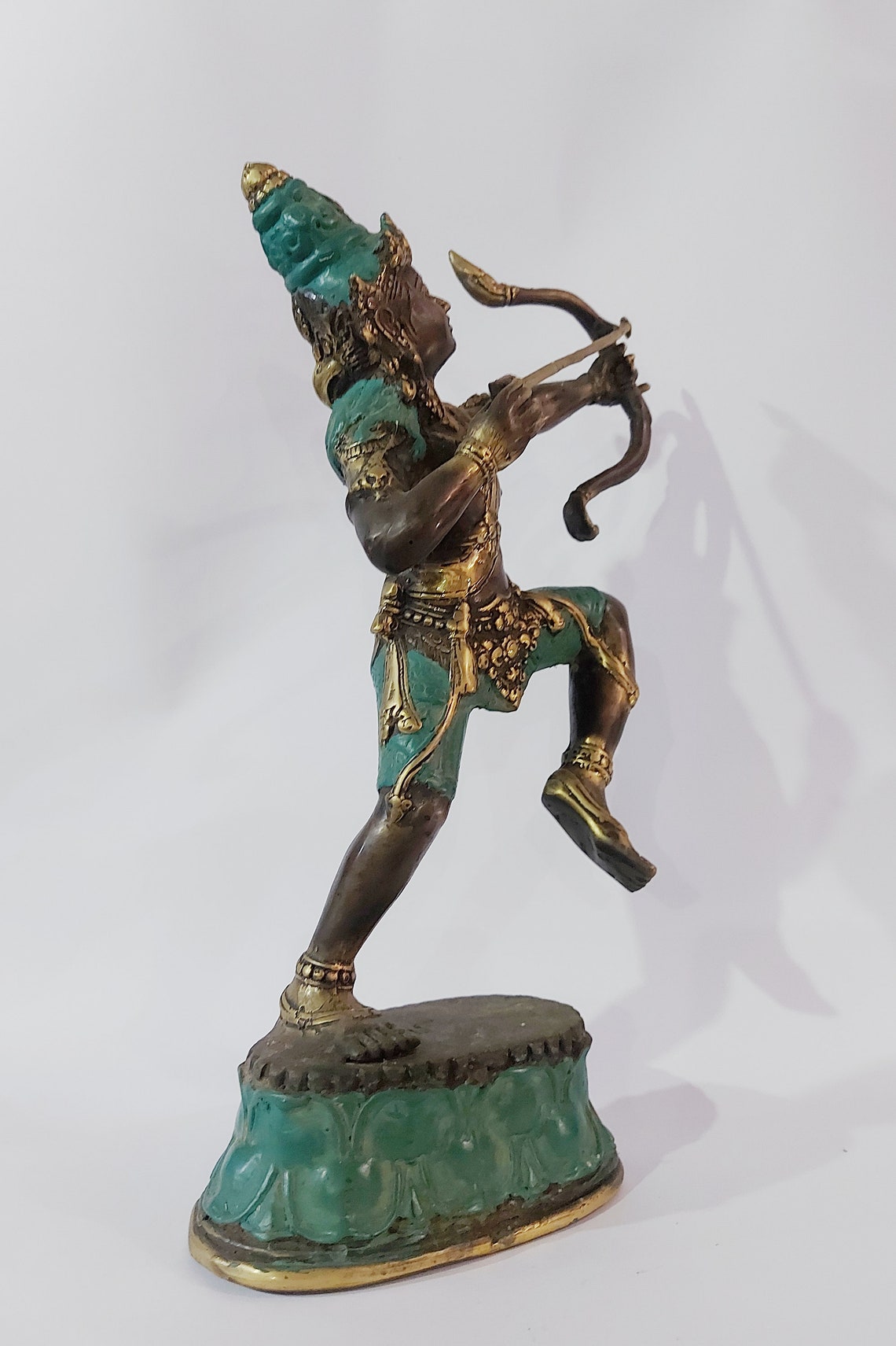 Arjuna Statue , Arjuna Bronze , Statue Bronze Sculpture of Arjuna ...