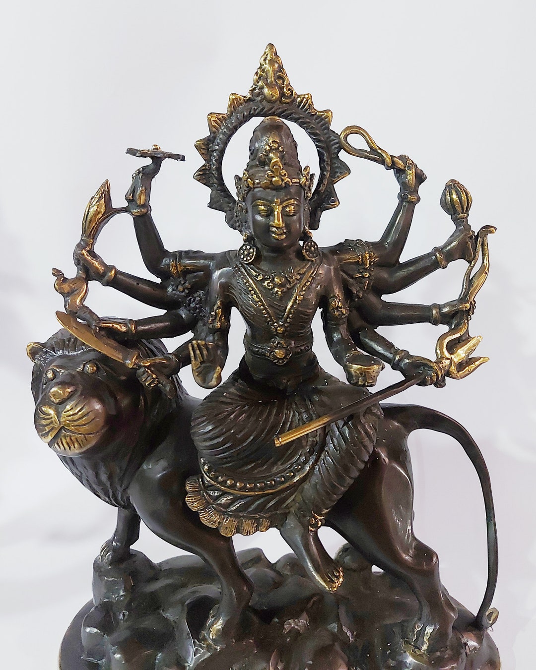 Antique Mahakali , Hindu God , Kali Statue, Goddess Kali Statue ...